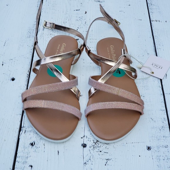 Giulia Palai | Shoes | Giulia Palai Girls Size 4 Made In Italy Rose ...